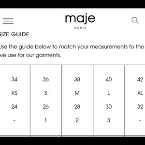 Maje | Jackets & Coats | Maje Basalt Leather Biker Jacket Red | Poshmark